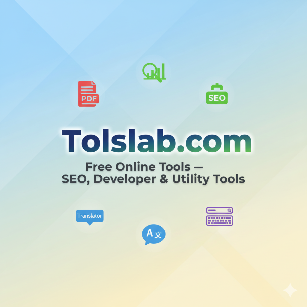 TOLSLAB.COM - Website For Web Developers